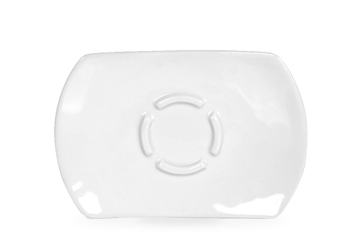 P4 RECTANGLE na CUP & SAUCER, Product, Saucers - CUP & SAUCER